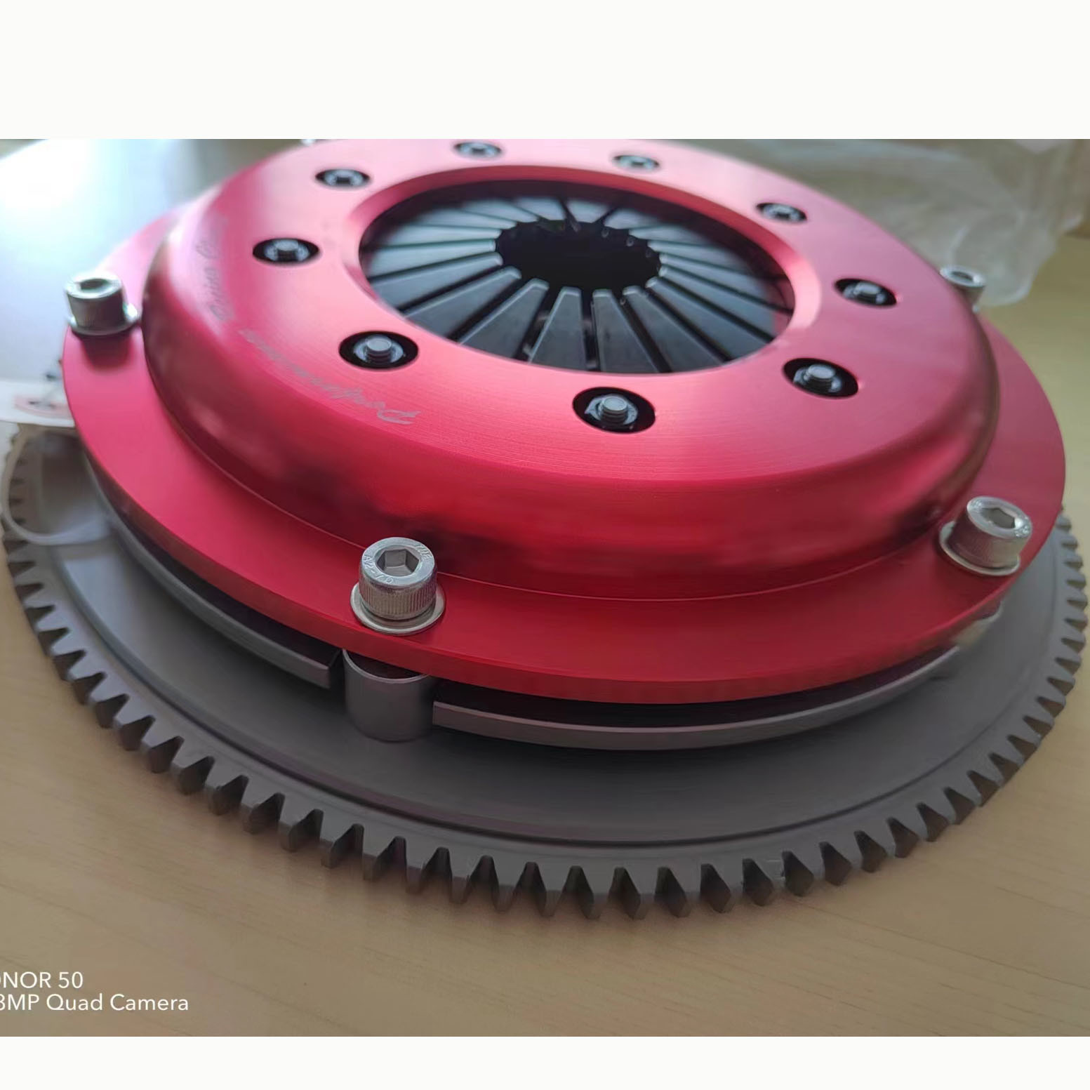 Single Plate Red Performance Clutch Kit 8.5inch Car Clutch Kits 30 Pounds